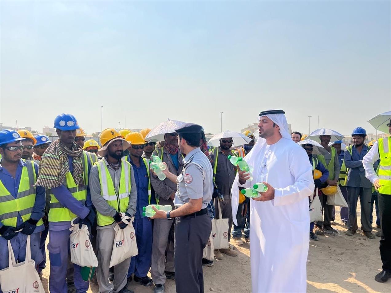 Compassion in Action, Abu Dhabi’s ‘Cool Their Summer’ Helps Workers Survive the Heat - Zajel News